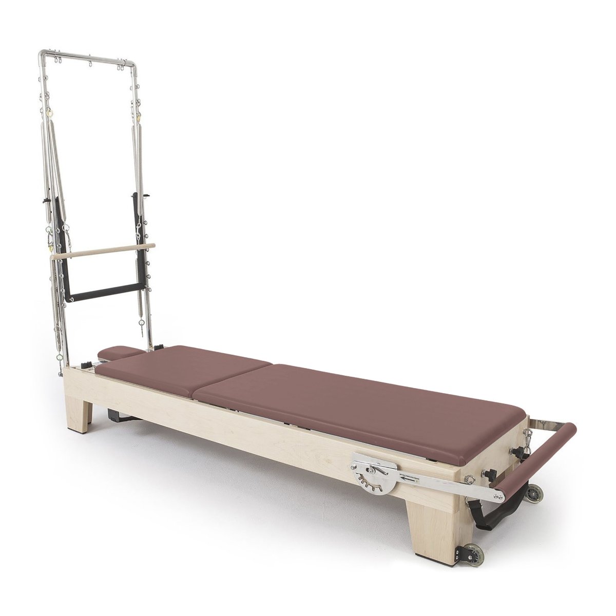Pilates Reformer With Tower | Buy Pilates Physio Wood reformer with Tower